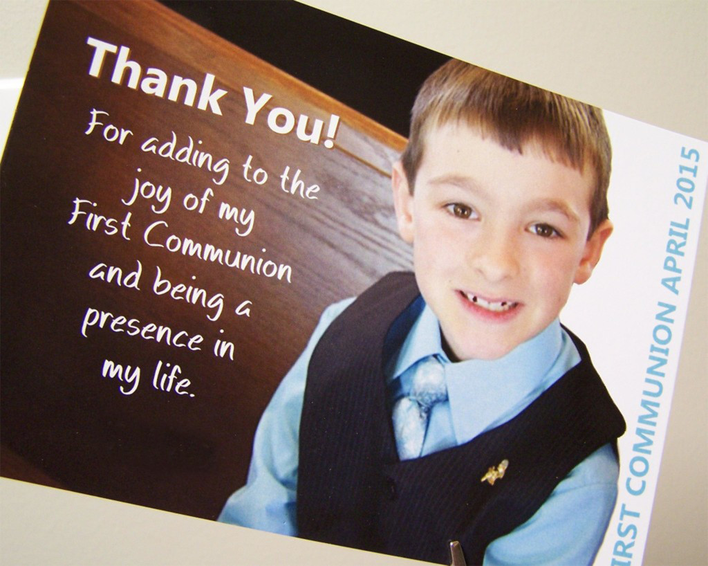 First-Communion-Thank-You-Card - Aylwards Designs PlusAylwards Designs Plus